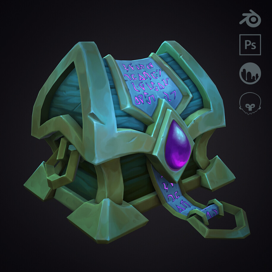 ArtStation - Stylized Chest