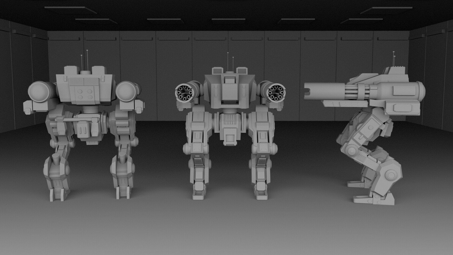 ArtStation - 3D Robot Modeling