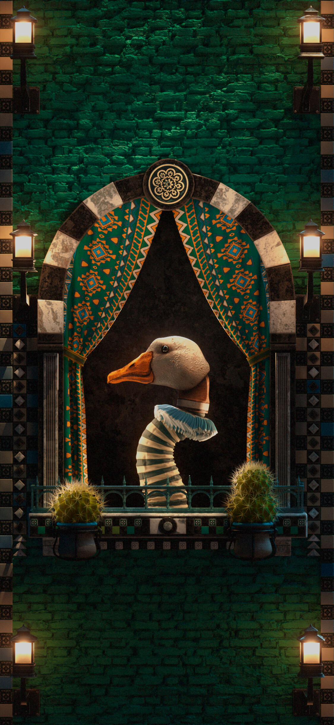 ArtStation - Puppet theater WIP