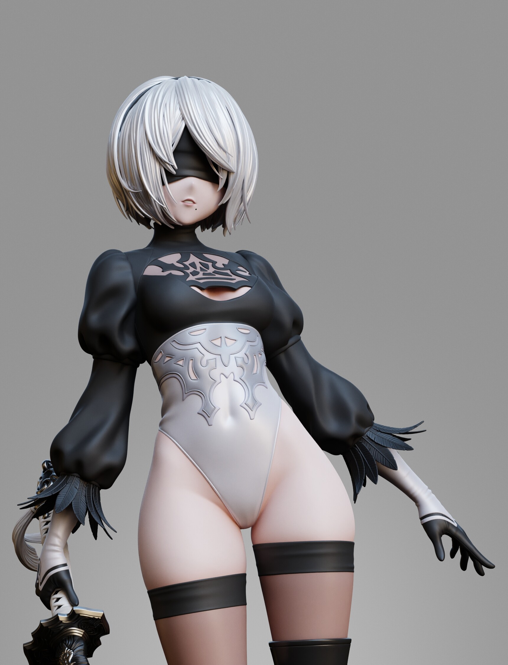 ArtStation - 2B Nier Automata