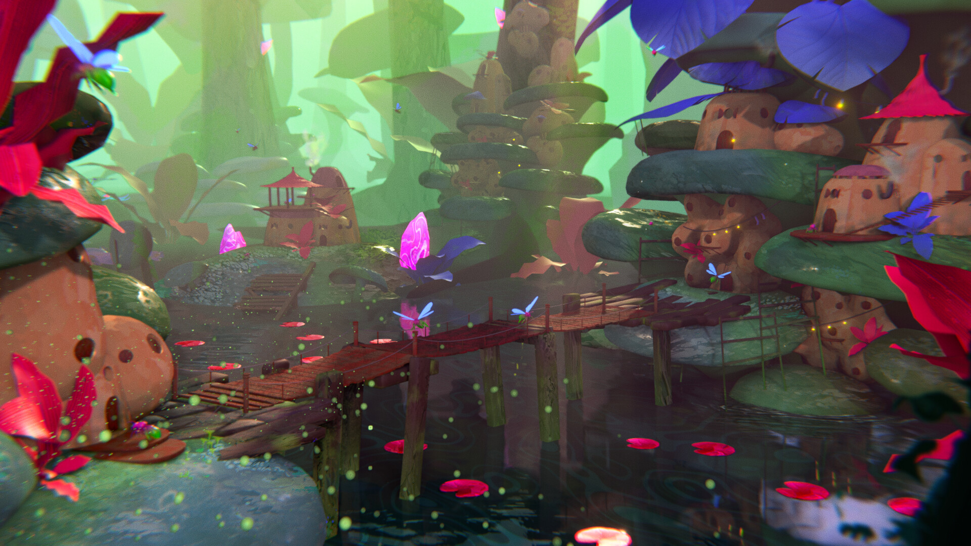 ArtStation - Toadstool Swamp