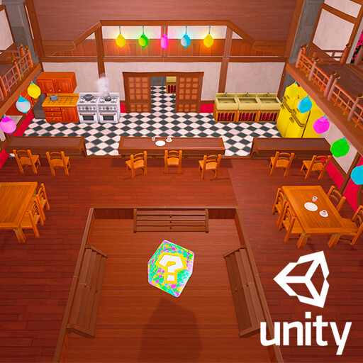 ArtStation - Mario Kitchen in unity