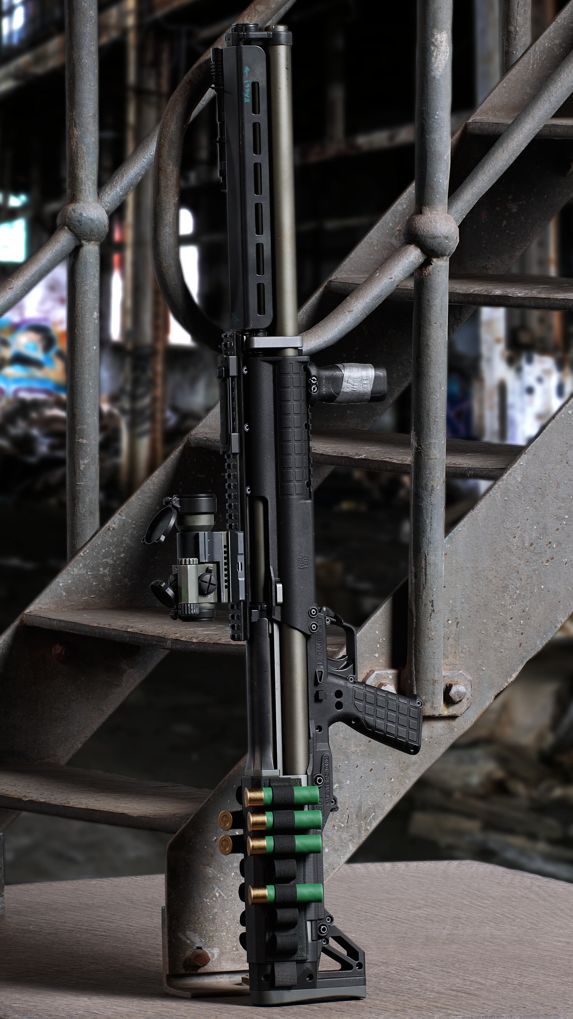 ArtStation - KSG 25 "Bang for Buck"