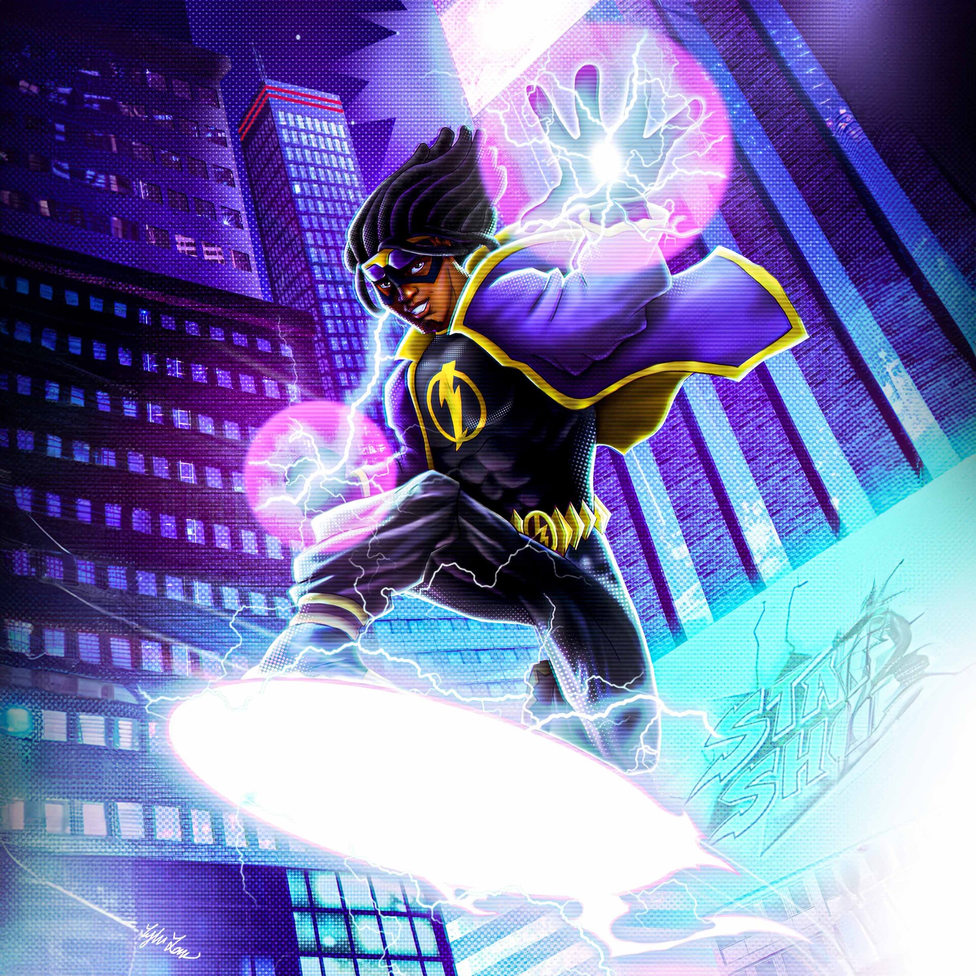 ArtStation - Static Shock (2021)