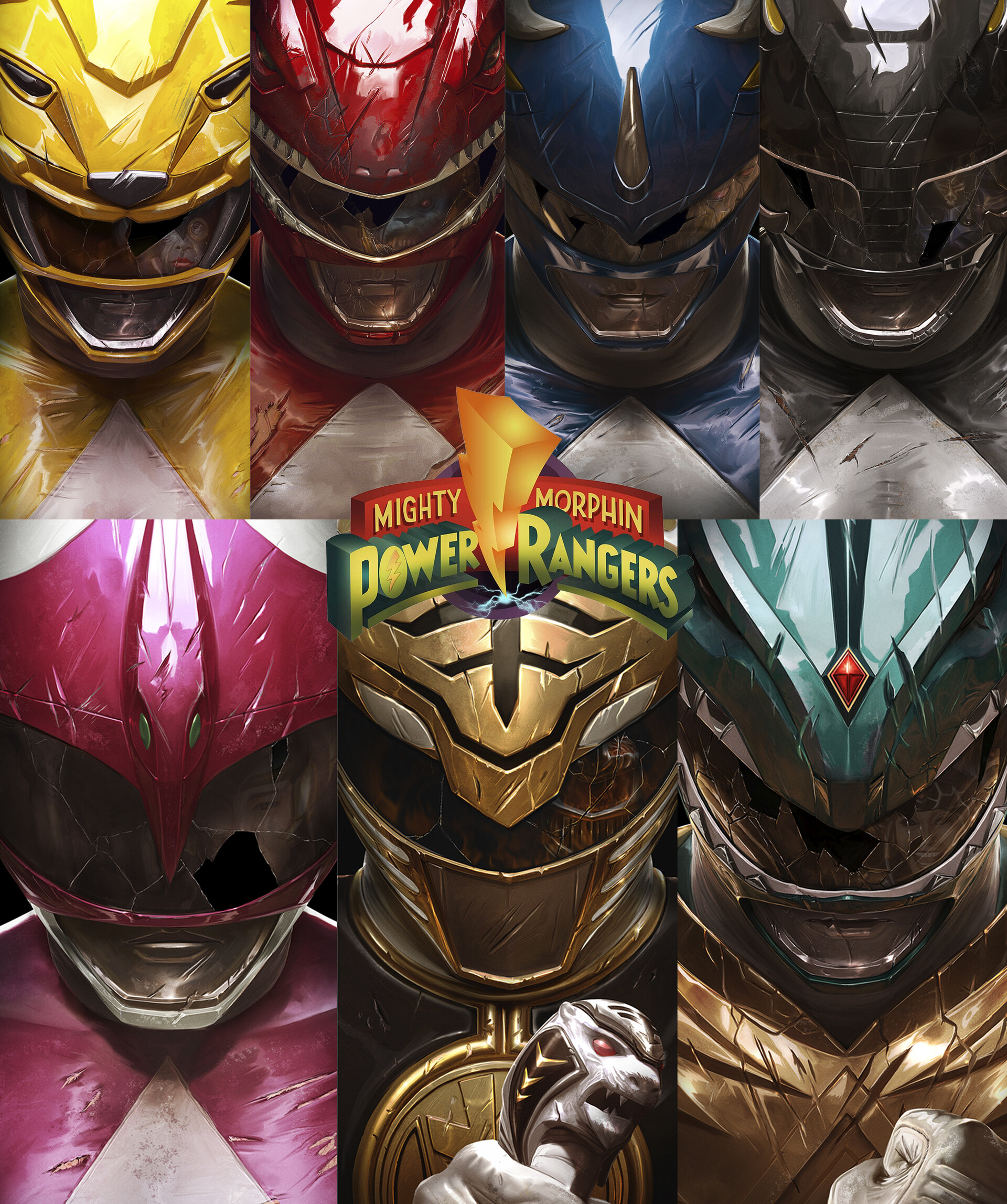 ArtStation - POWER RANGERS SET