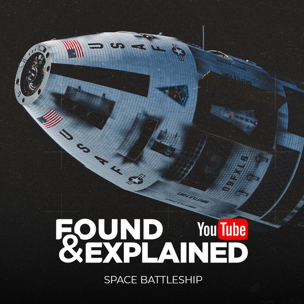 ArtStation - Heavy space nuclear pulse battleship Orion