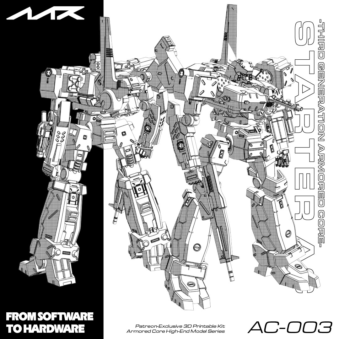 ArtStation - To Hardware: -Third Generation Armored Core- Starter AC