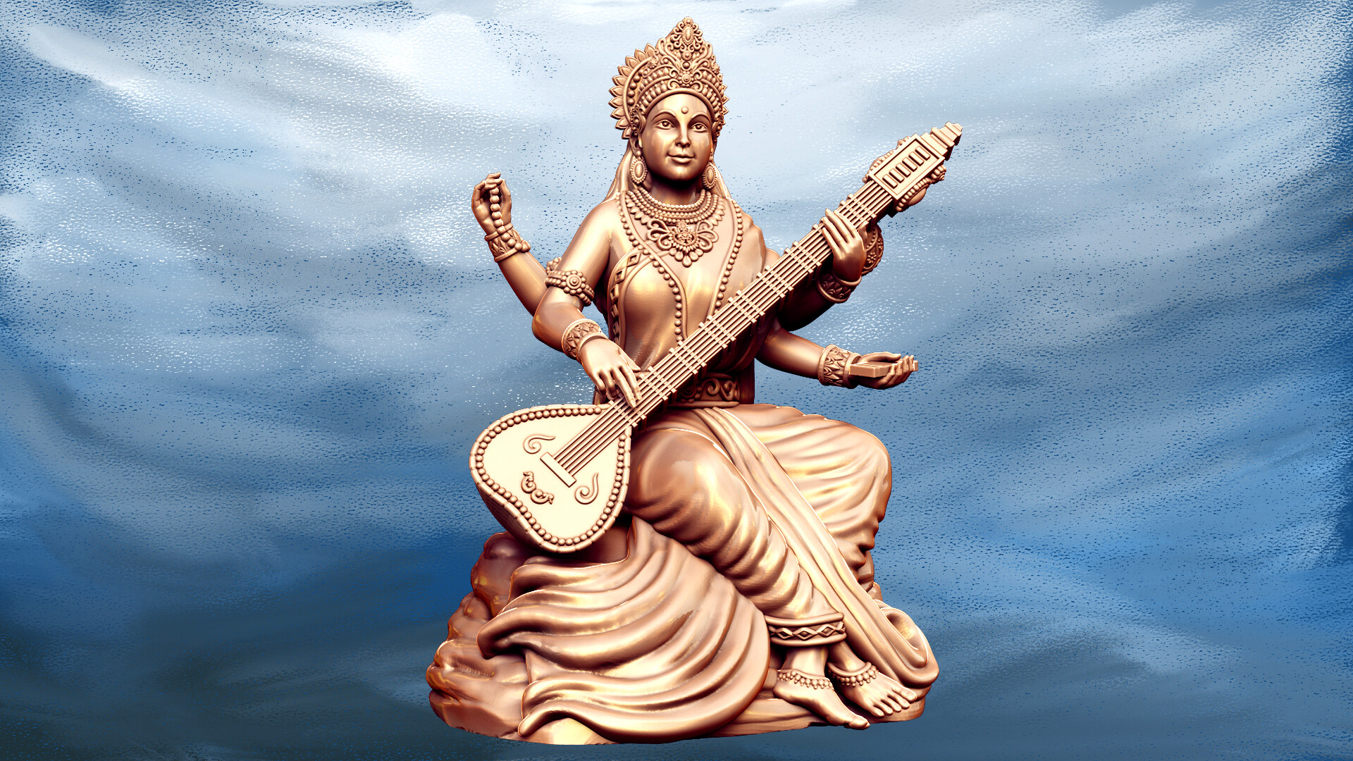 ArtStation - SARASWATI DEVI