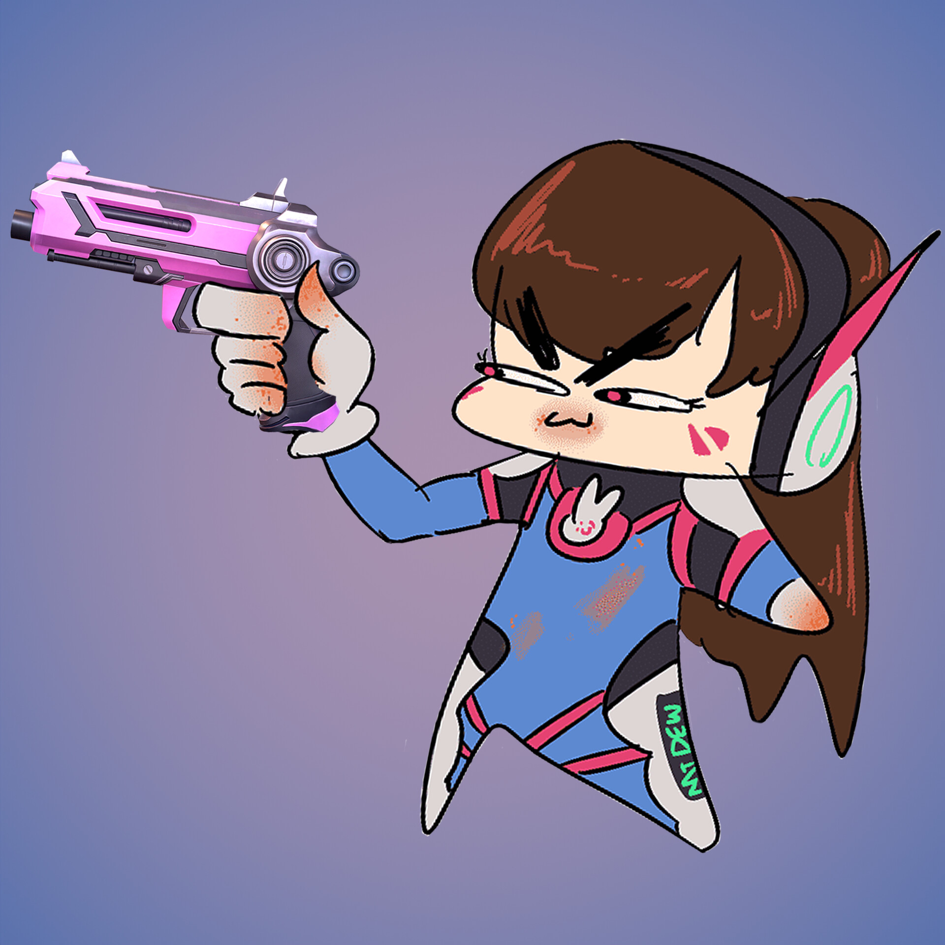 ArtStation - Pink Gun