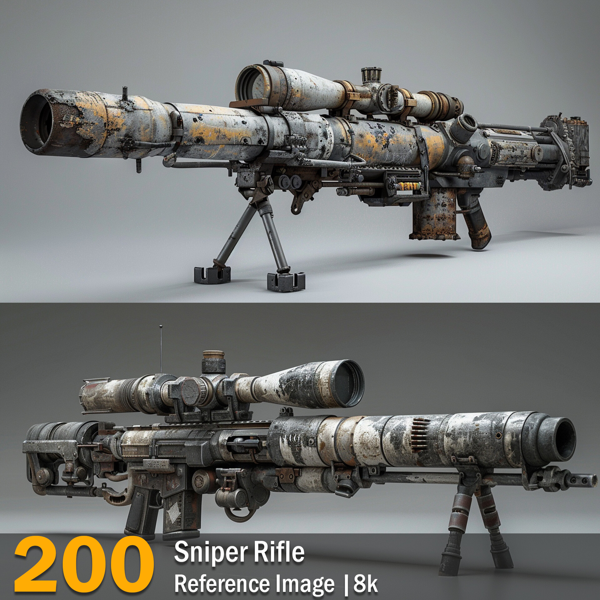 ArtStation - Sniper Rifle | Reference Images | 8K