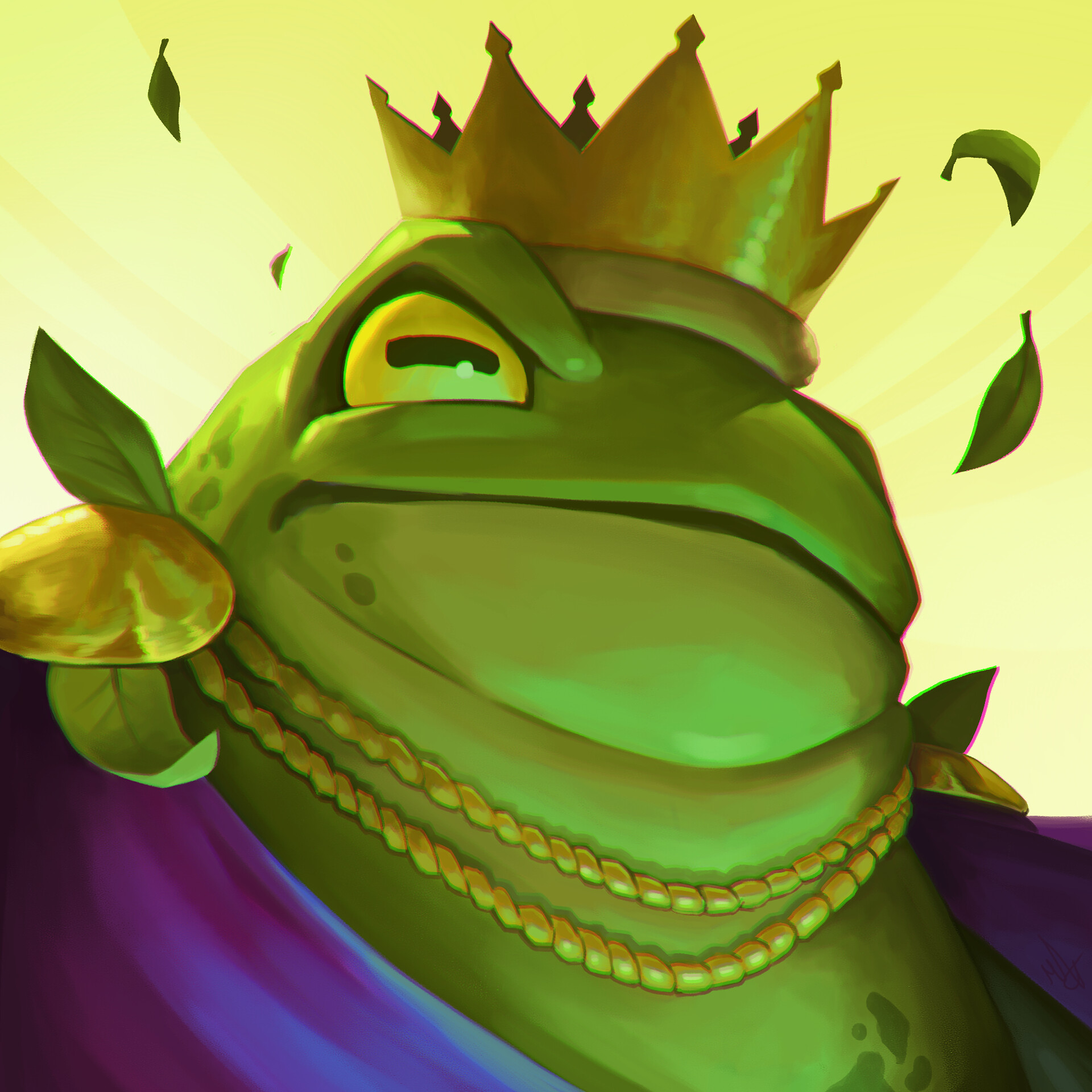 ArtStation - Frogus The Frog King