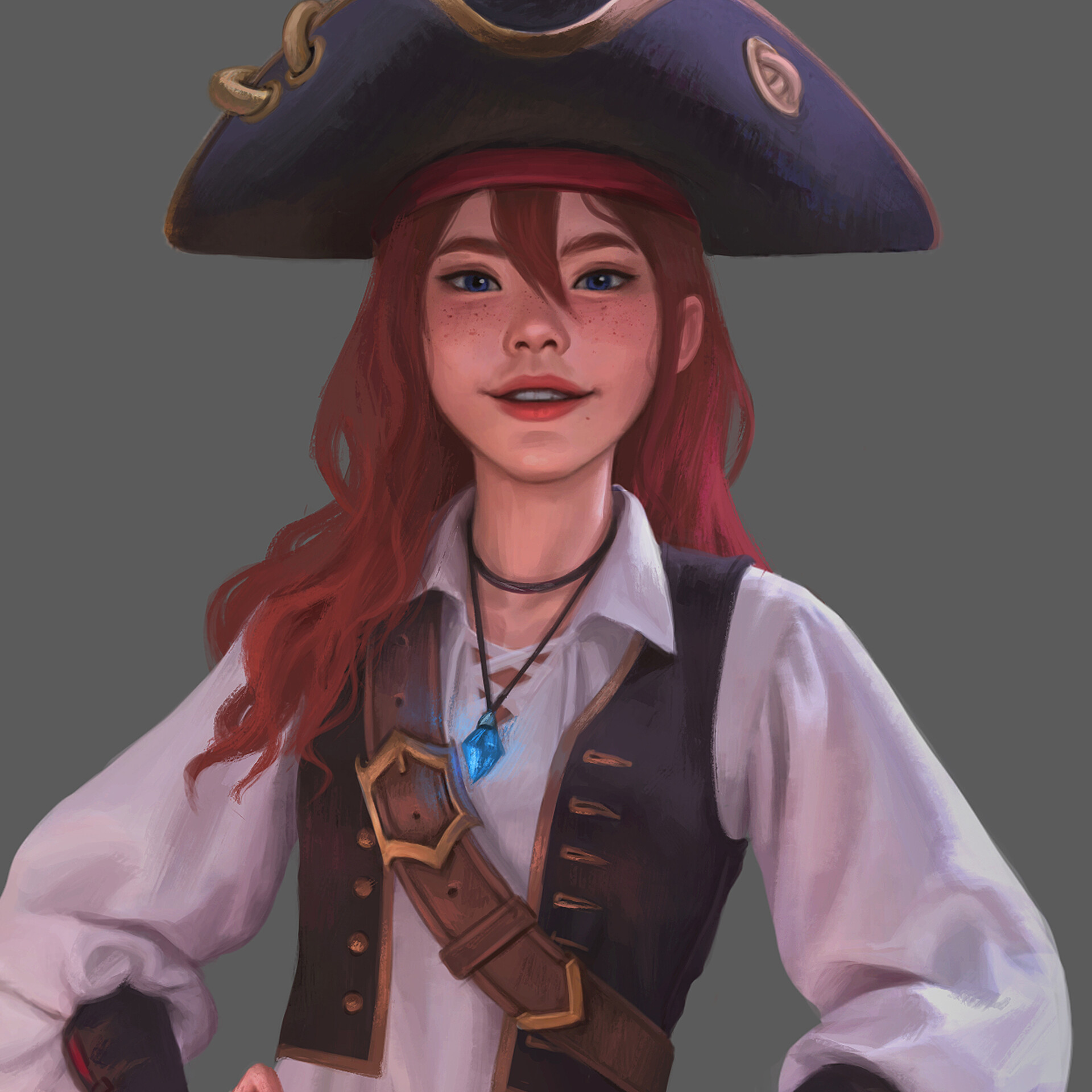 ArtStation - Cady, the Young Pirate