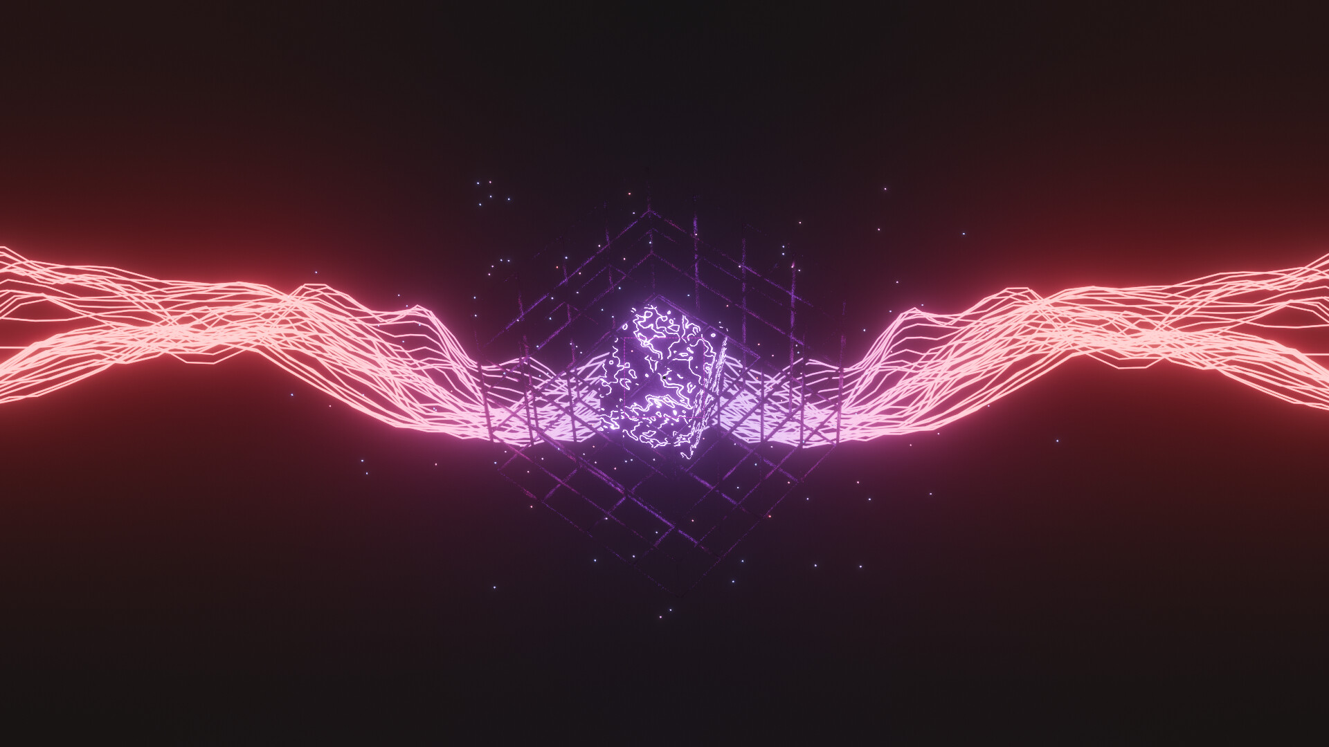 ArtStation - Krot - Midnight Urban Samurai (3D Audio Visualizer)