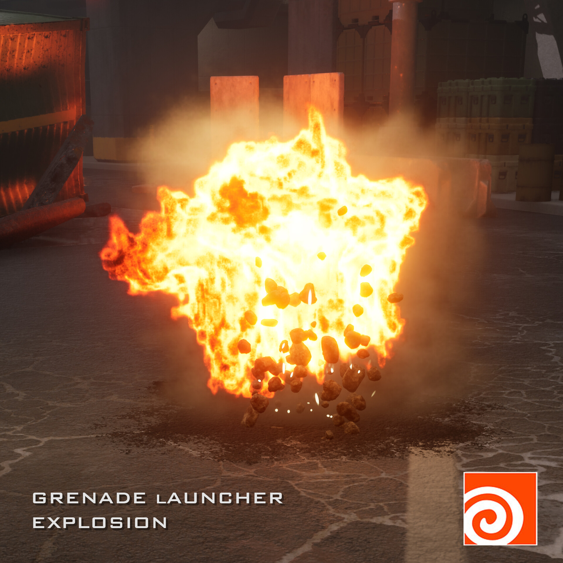 Doyun Kim - Grenade Launcher Explosion in Unreal