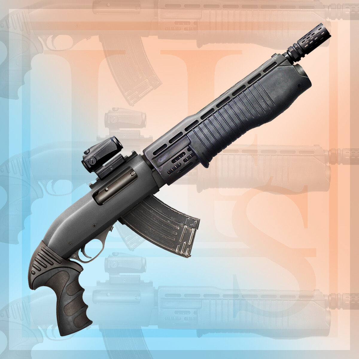 Hayden Stutz - Weapons of the Far Future - Mega City Enforcer Modified ...