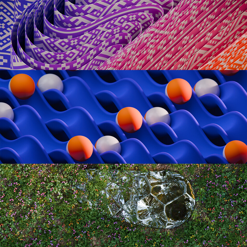 ArtStation - MoGraph Minis: 3 mini-projects