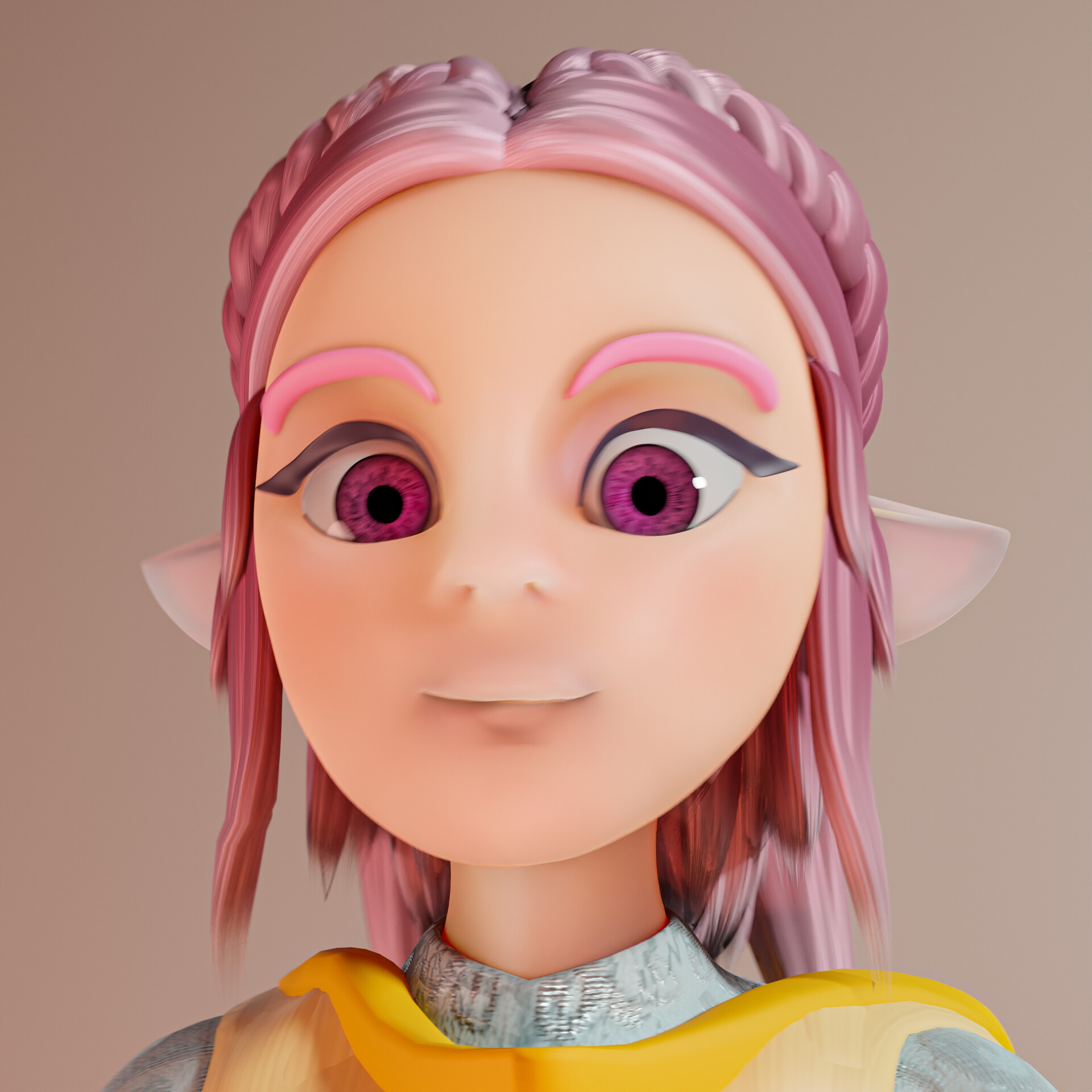 ArtStation - Stylized Elf Character