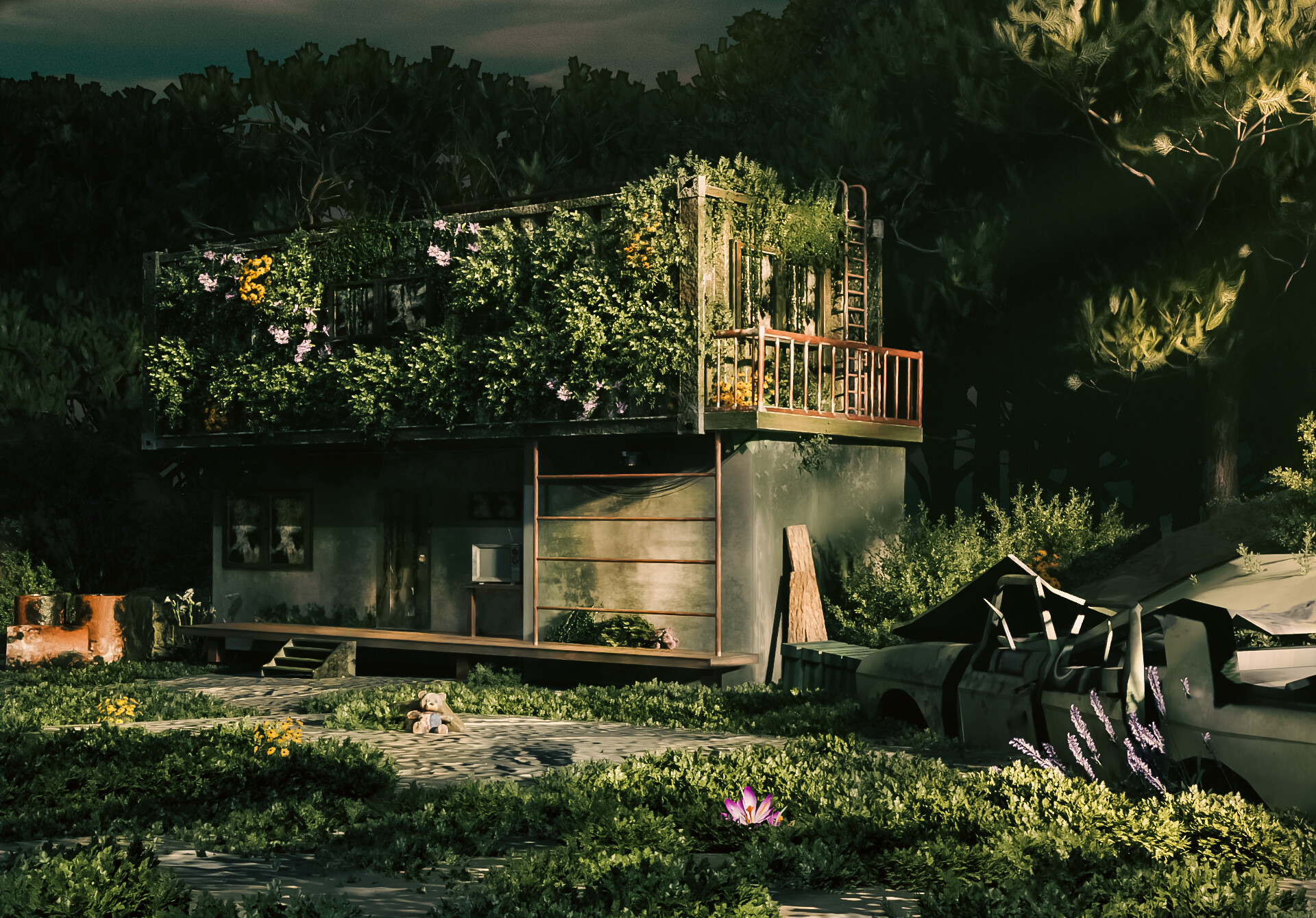 ArtStation - Post Apocalyptic Environment Design