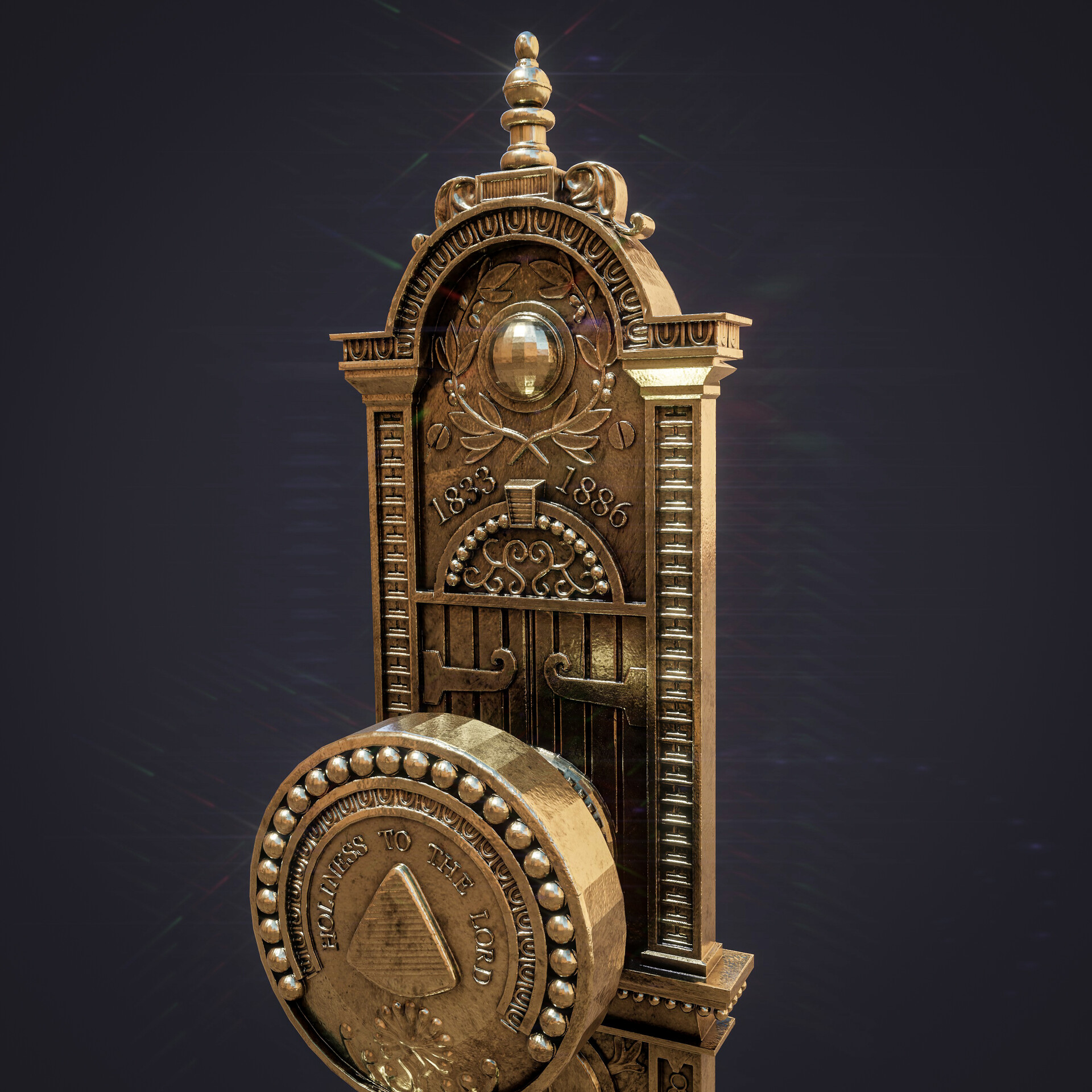 ArtStation - Ornate Knob