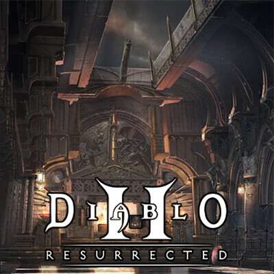 ArtStation - Diablo 2 Resurrected- Pandemonium Hall Initial Exploration