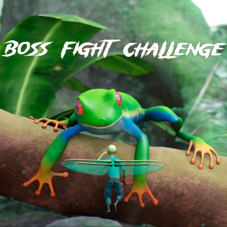 ArtStation - Frog fight