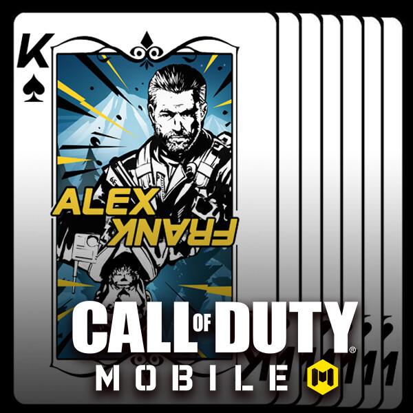 ArtStation - CALL OF DUTY:Mobile/Poker spray paint