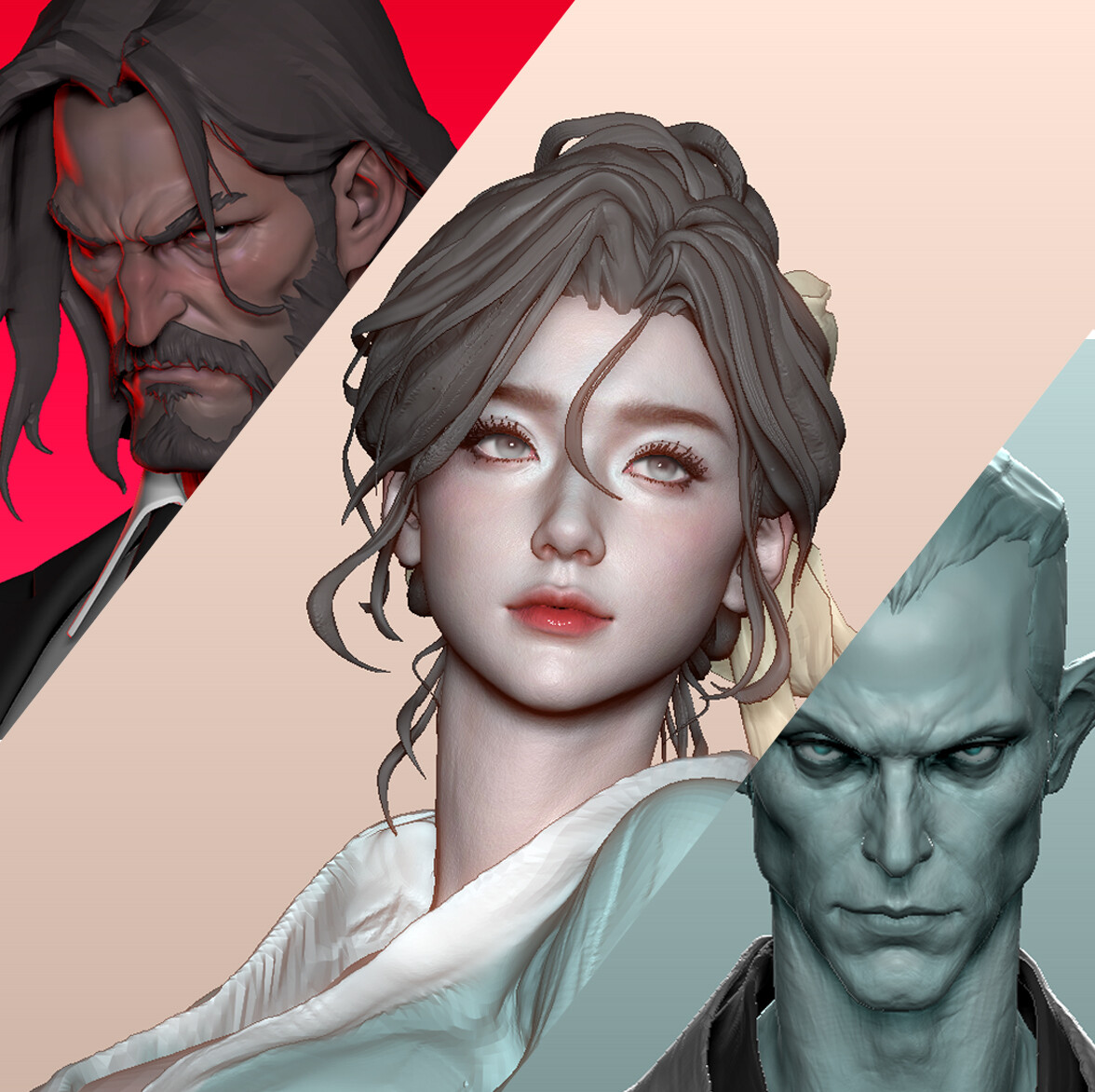 ArtStation - Exercise works 2023