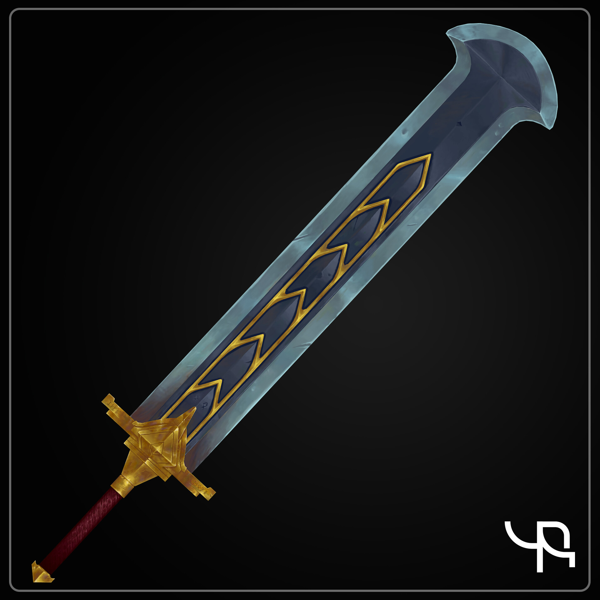 ArtStation - HandPainted Sword