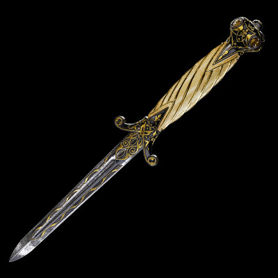 ArtStation - 19th Century Russian Dagger