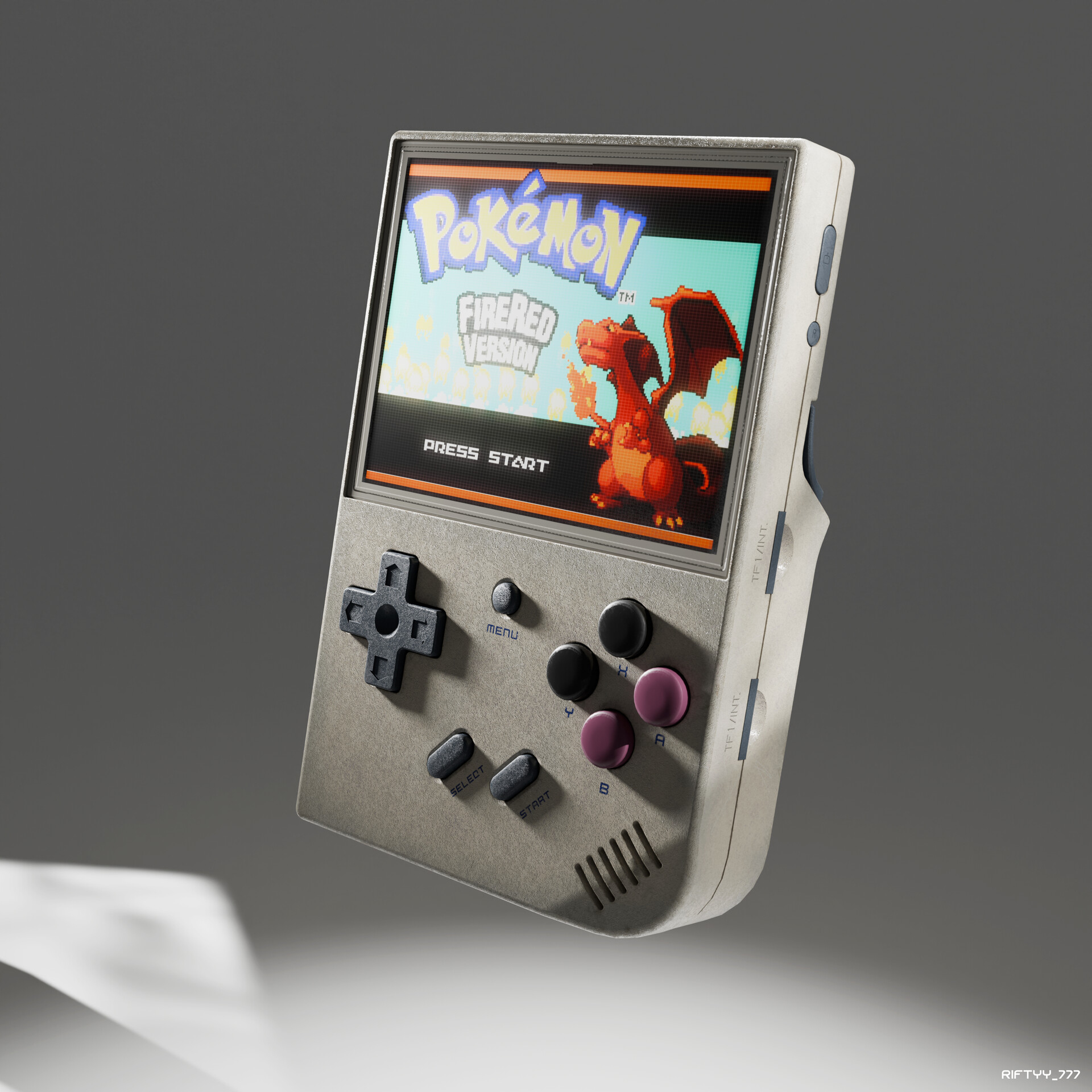 ArtStation - ANBERNIC RETRO GAME CONSOLE