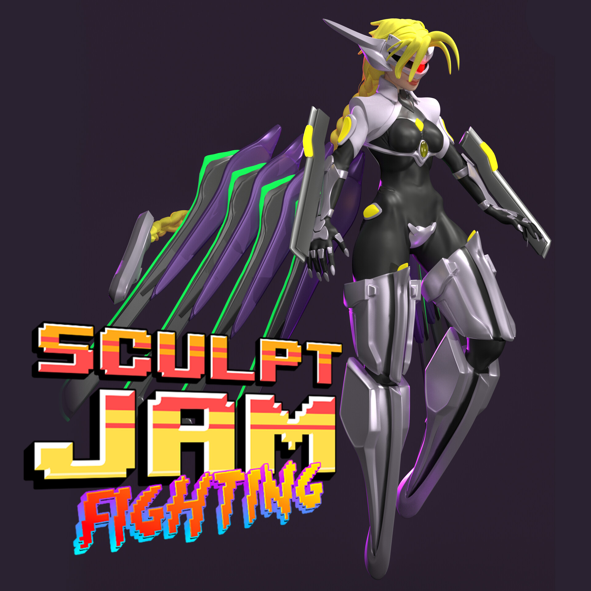 ArtStation - Sculpt JAM Fighting - Lambda11 - BlazBlue