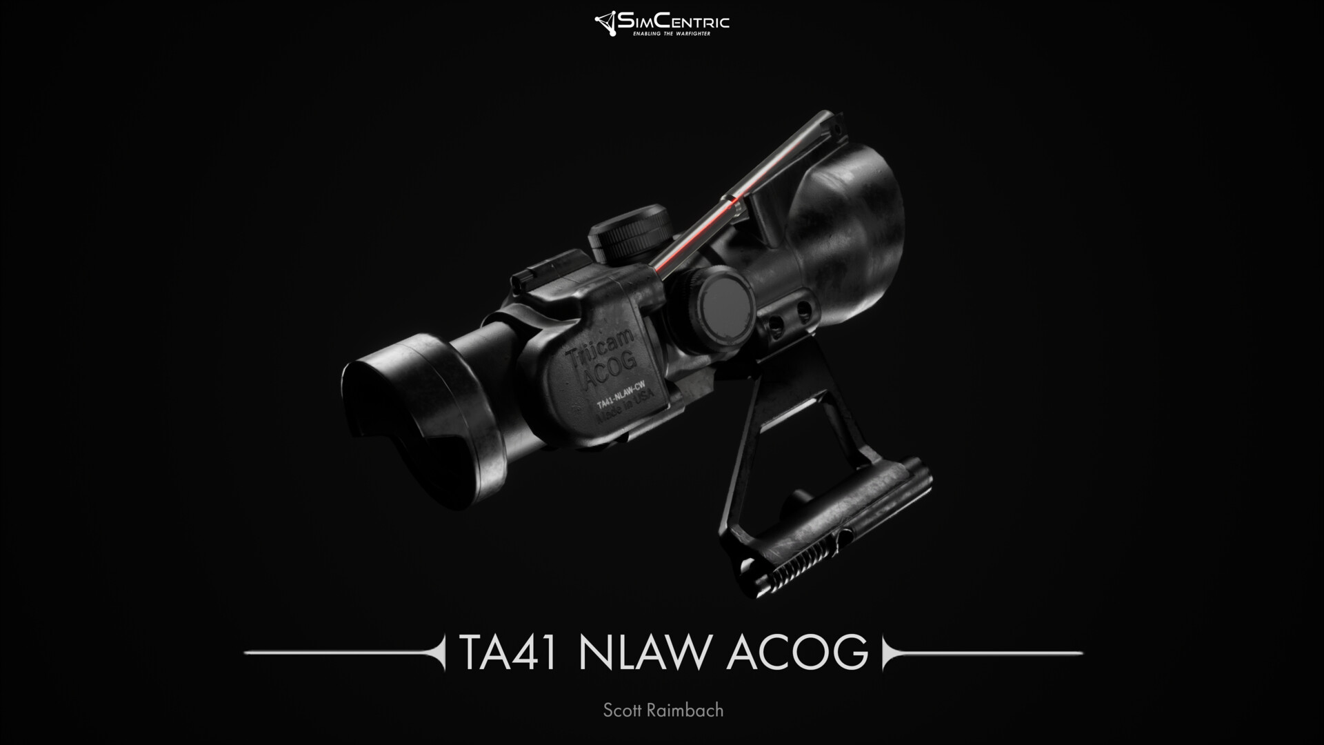 ArtStation - TA41 NLAW ACOG Scope