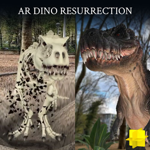 ArtStation - Dinosaur Resurrection in AR