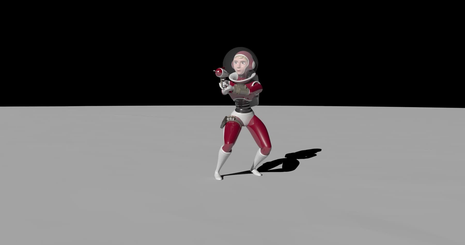 ArtStation - La marche de Rocket Girl