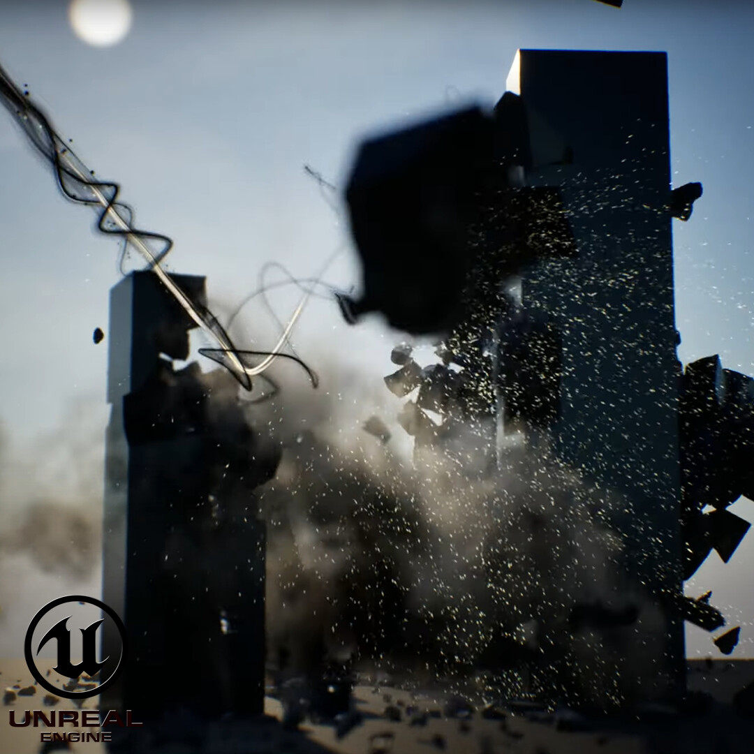 ArtStation - HOUDINI to Unreal Engine 5 Game FX Compilation