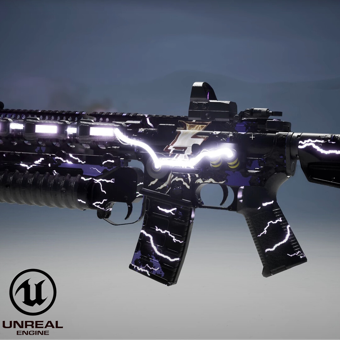 ArtStation - Unreal Engine 5: Creating Lightning Attribute Weapon Effects