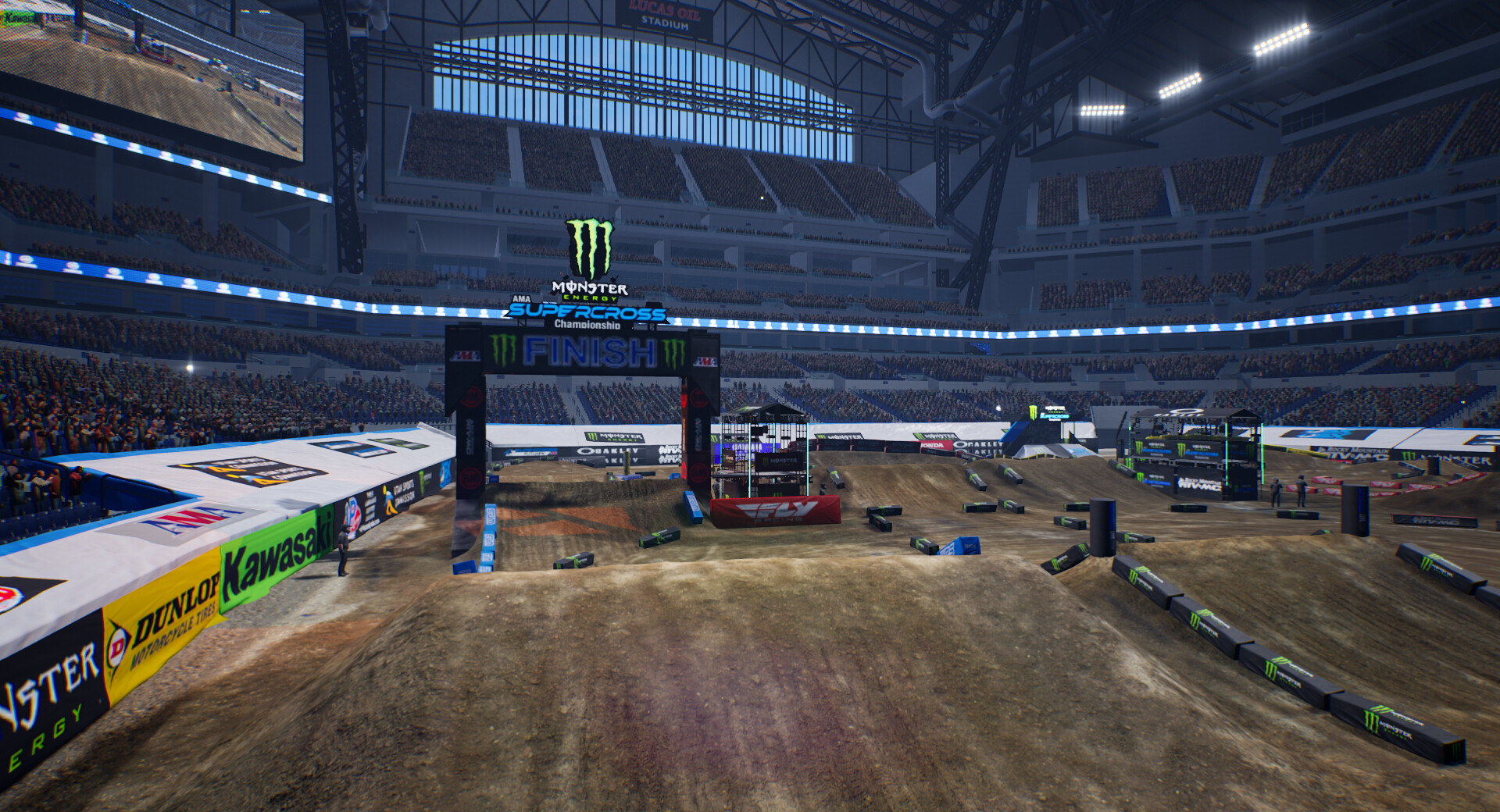 ArtStation - Supercross 6 Stadium