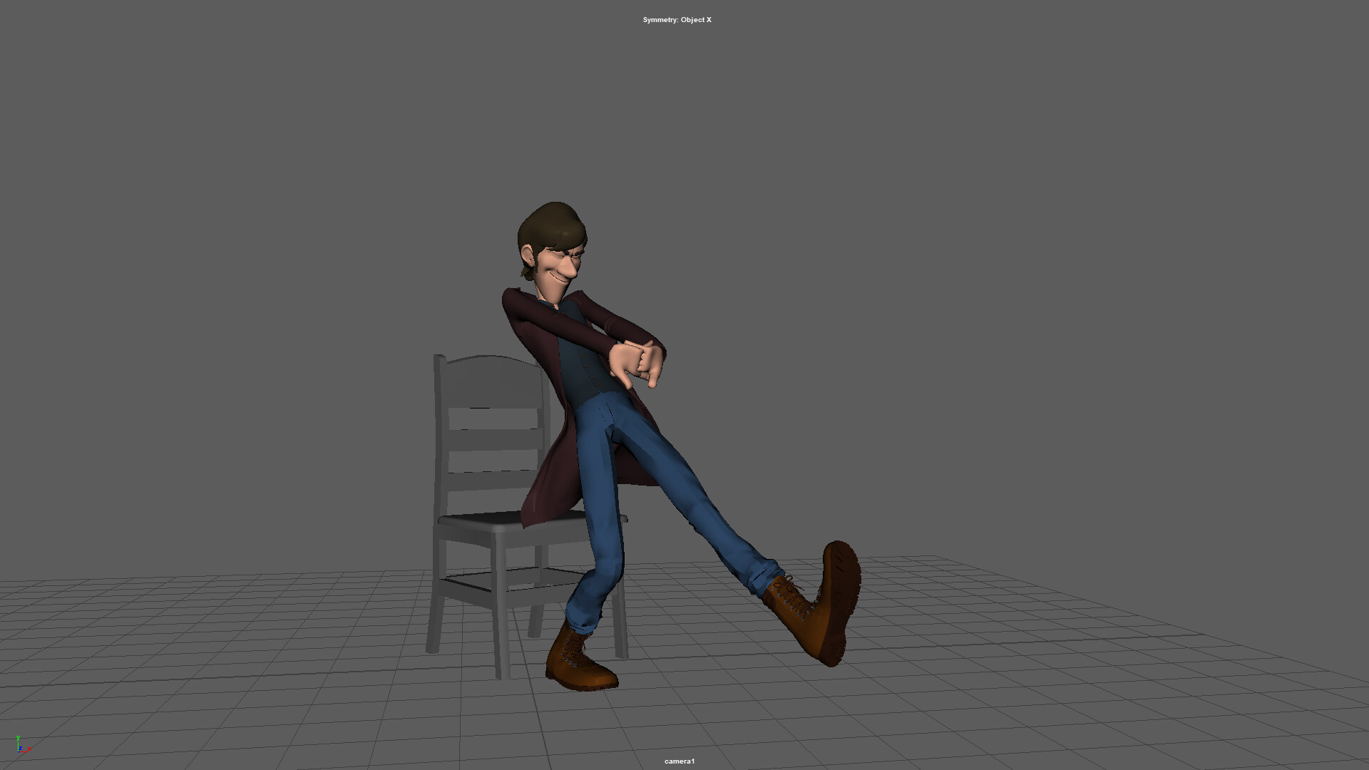 ArtStation - Stand Up From Chair