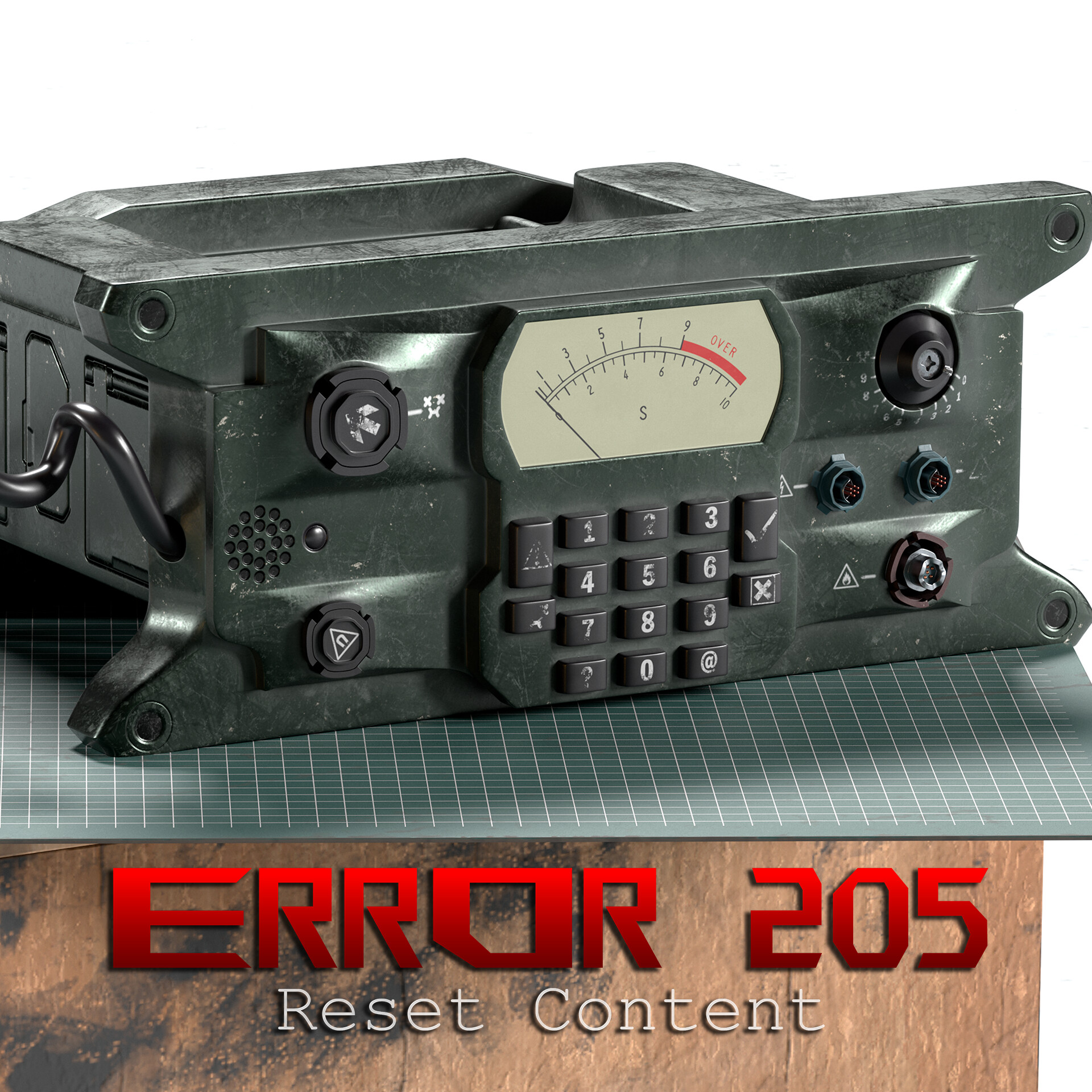 ArtStation - Props (ERROR 205 Reset Content)