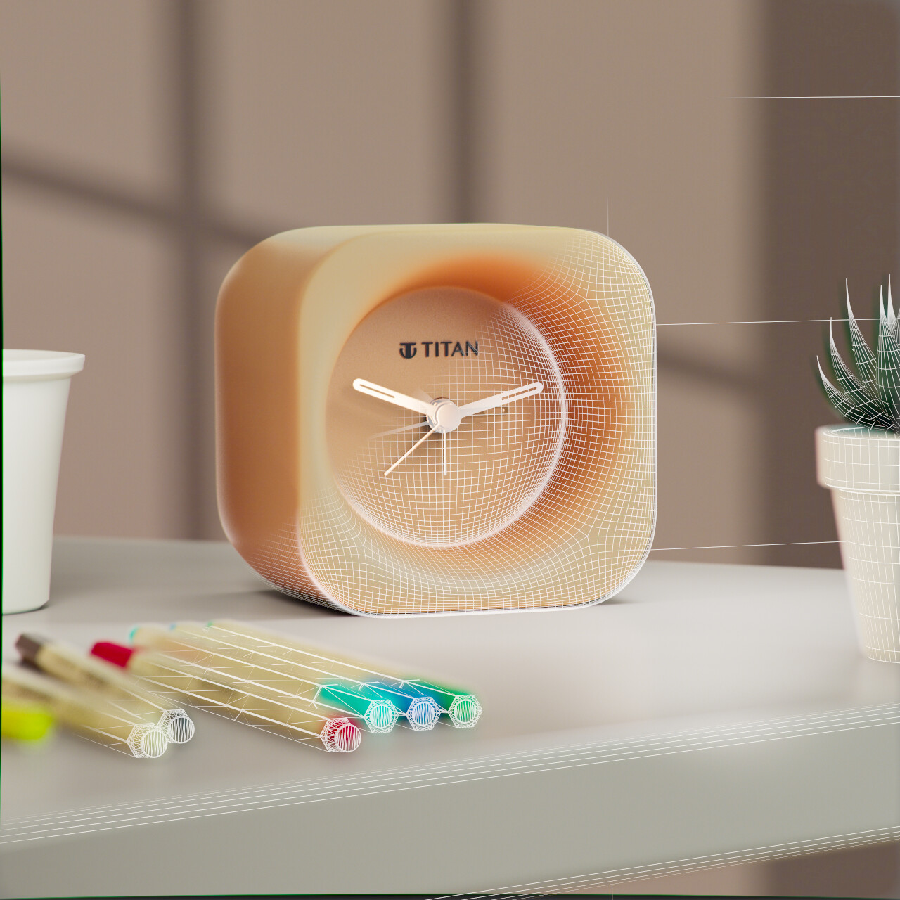 ArtStation - Cuboid Clock
