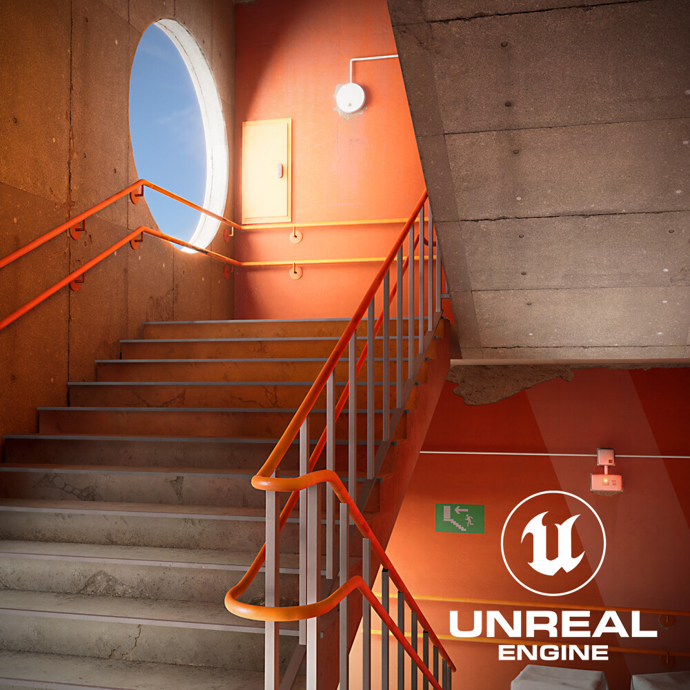 ArtStation - Orange Scene