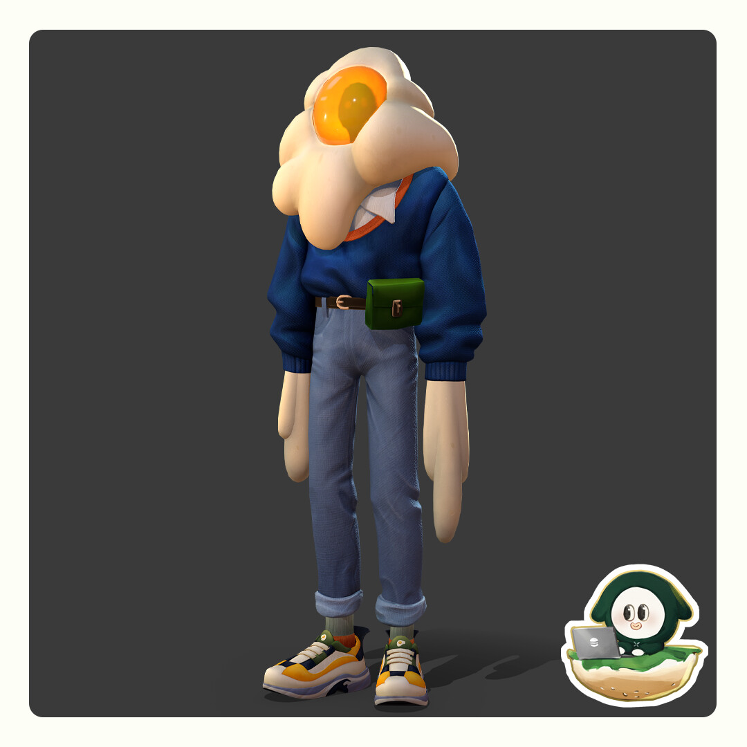 ArtStation - Egg Man - fanart