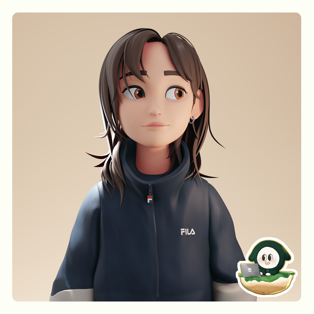 ArtStation - 3D Character practice 01