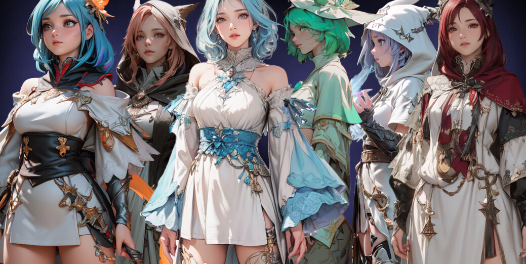 4K Anime Reference Art for Artists and Enthusiasts - 300 Enchanted Mage ...