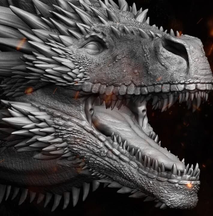 ArtStation - GOT Dragon