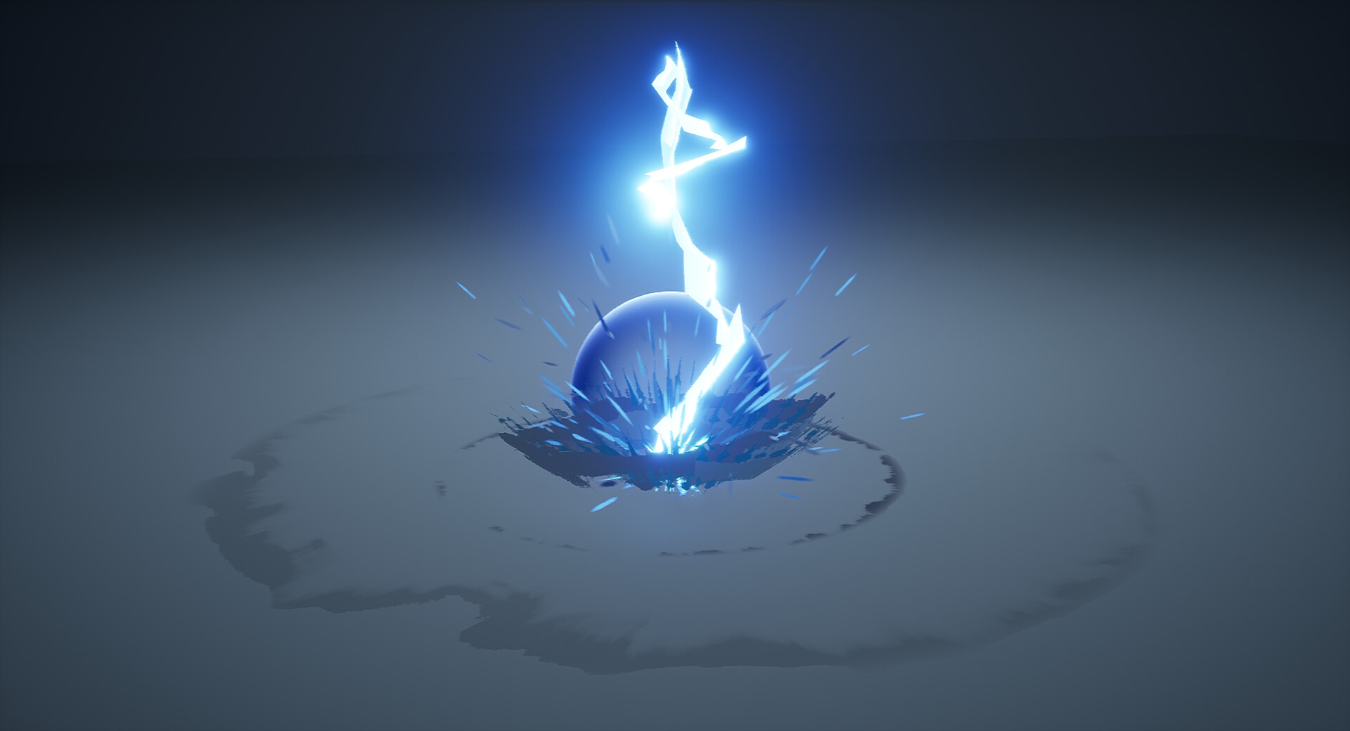 ArtStation - Stylized Lightning Strike Unreal Engine Niagara