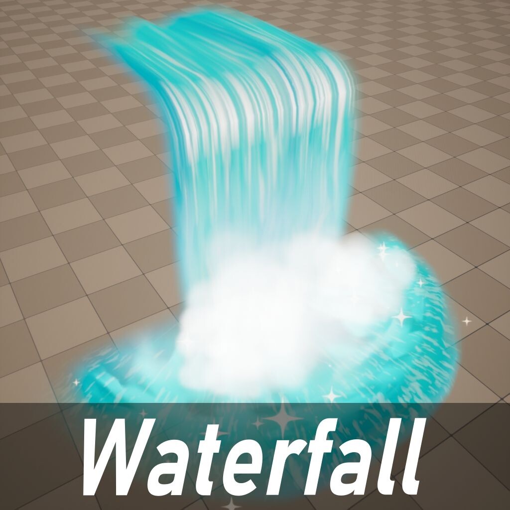 ArtStation - Waterfall VFX