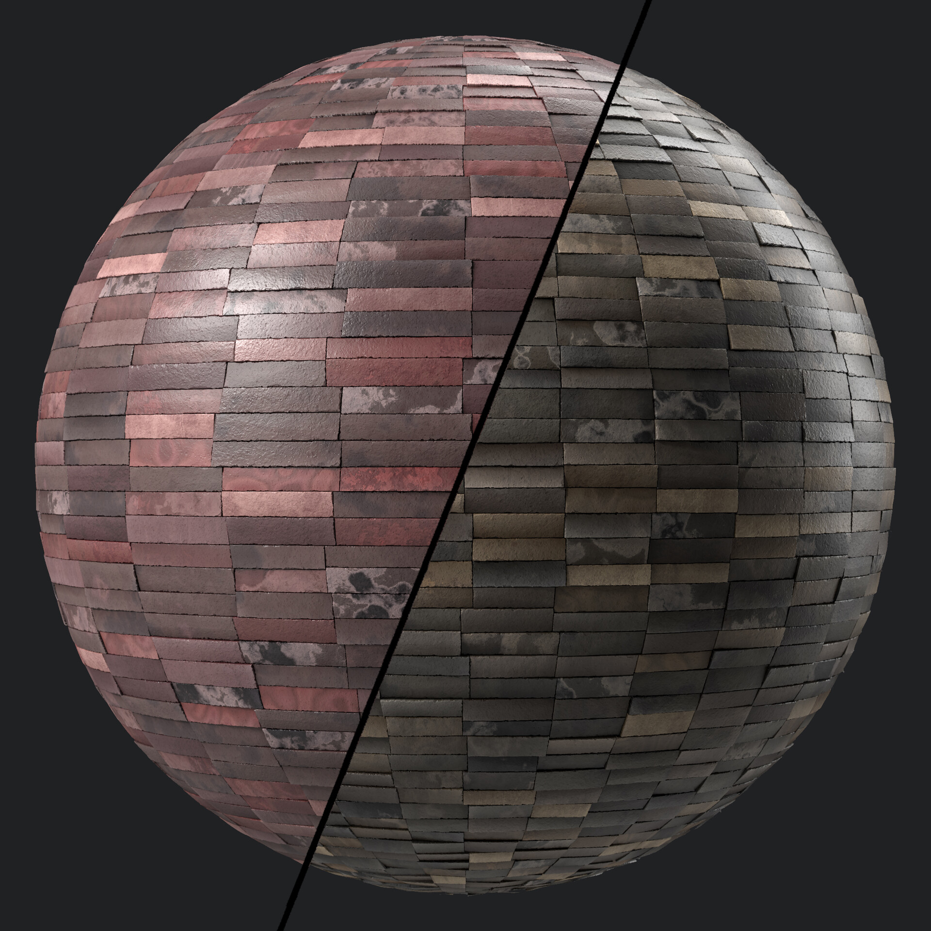 ArtStation - Stone Wall Materials 104- Multi Color Stone Wall | Sbsar ...