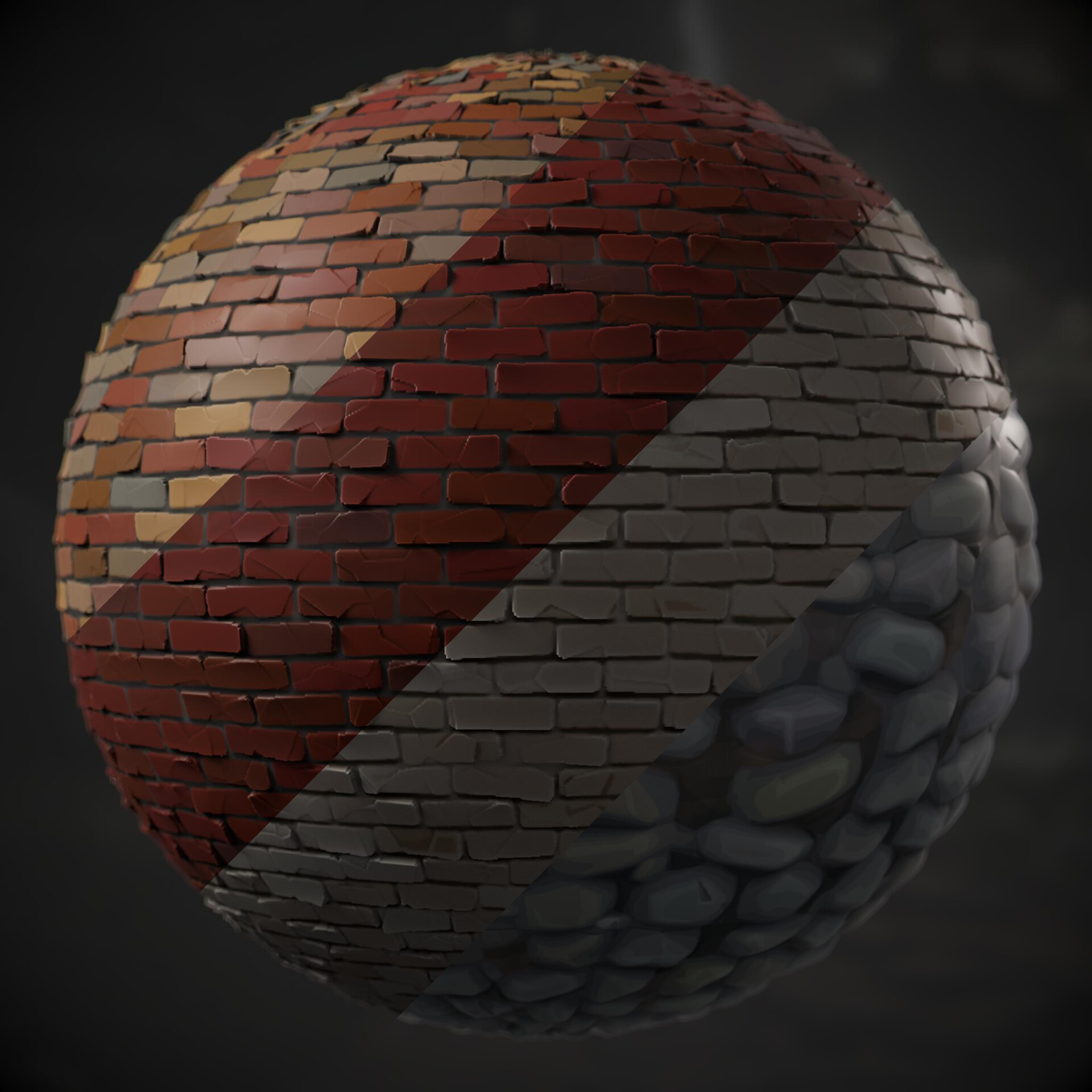 ArtStation - Bricks and Stone (Project Pastora Stylized Assets)