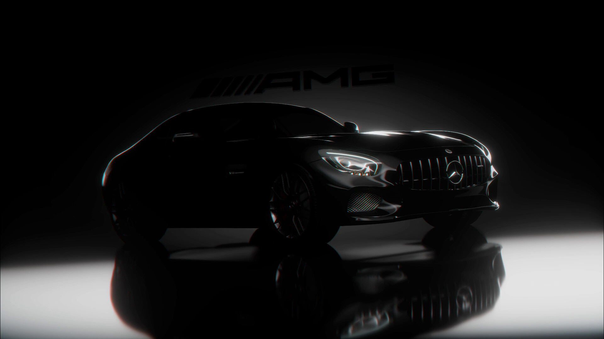 ArtStation - Mercedes-Benz AMG GT - Magnetite black
